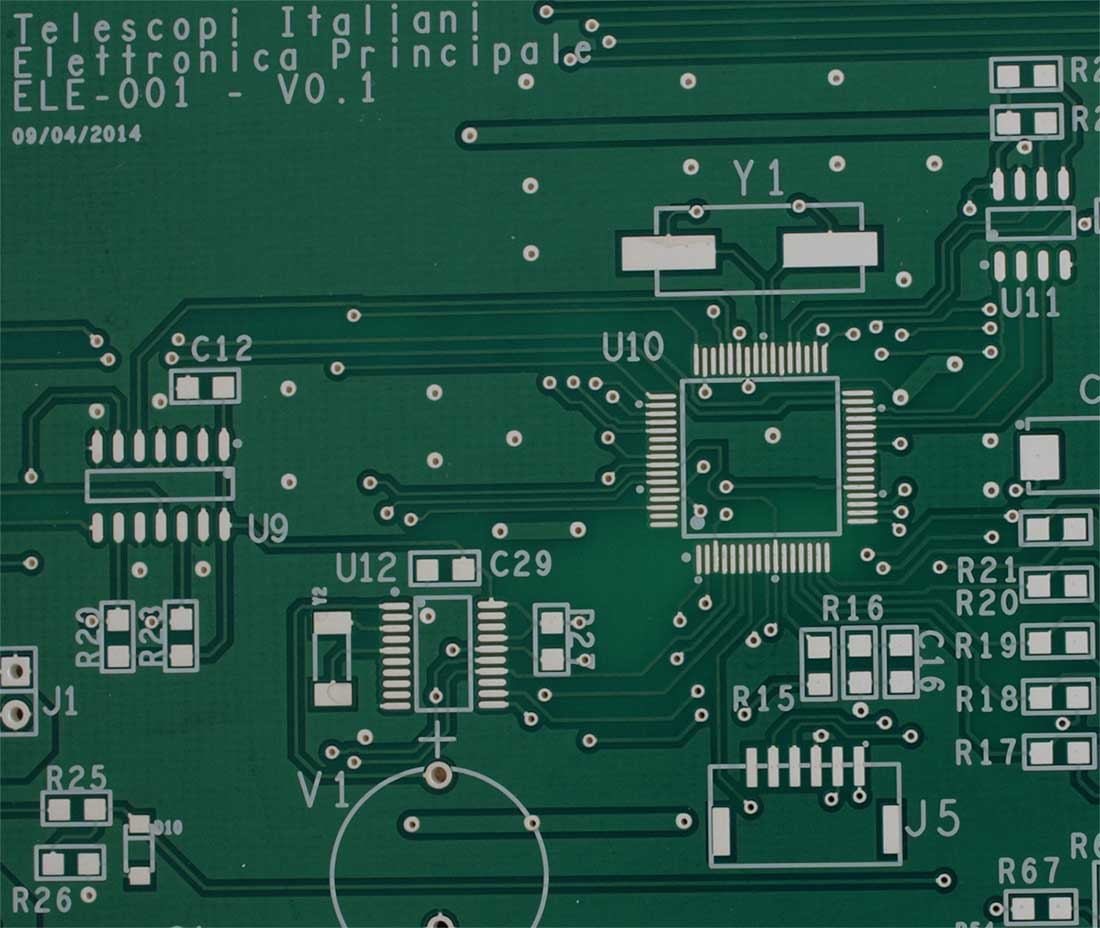 TI 45 astrographs: electronic boards ready to be assembled - Italian ...